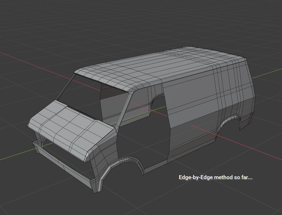 Modeling a Van in Blender: Was this my first mistake? - CG Cookie